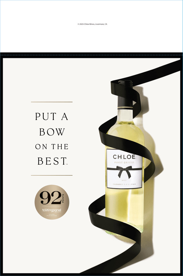 Chloe Put A Bow On The Best Case Talker - Pinot Grigio Consolidator ...