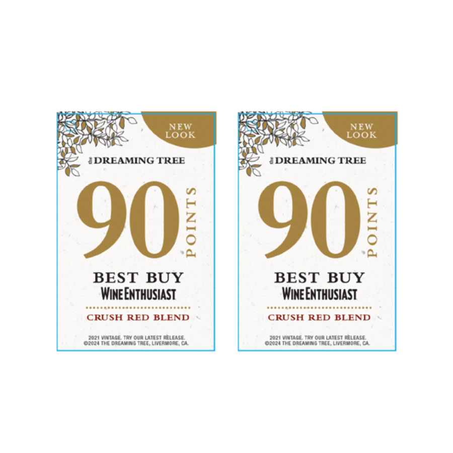 Dreaming Tree 2025 Flow String Bottle Necker - Red Blend - Ready To Print