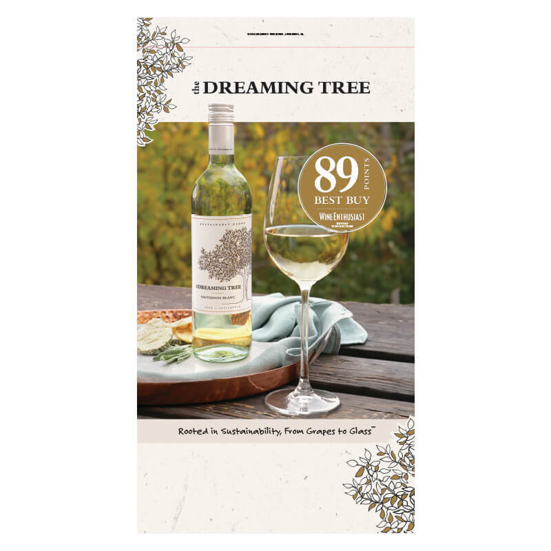 Dreaming Tree 89 Point Case Talker - Sauvignon Blanc - Ready To Print