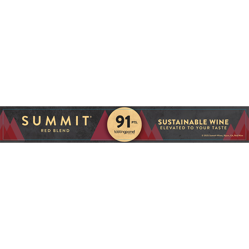 Summit Flow Shelf Strip - Red Blend - Ready To Print